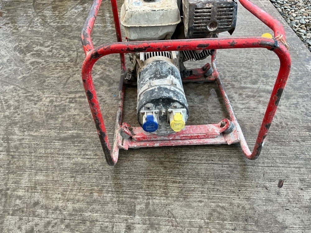 HONDA 5KVA PETROL GENERATOR | MACHINERY I T241 | Mid Ulster Auctions