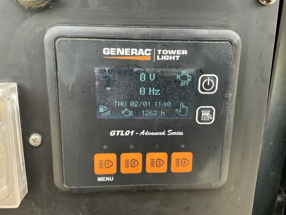 GENERAC TOWER LIGHT VB9 LED FAST TOW LIGHTING TOWER | MACHINERY I T249 | Mid Ulster Auctions