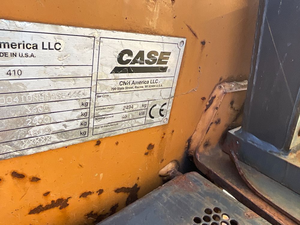 CASE 410 SERIES 3 SKID STEER LOADER | MACHINERY I T249 | Mid Ulster ...