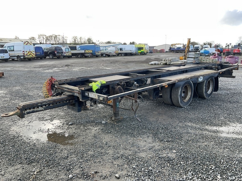 BOUGHTON TWIN AXLE HOOK BODY DRAG TRAILER | MACHINERY I T249 | Mid ...
