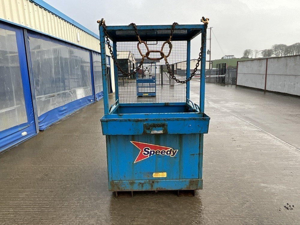 CONQUIP 2 MAN SAFETY CAGE TO SUIT CRANE/FORKLIFT | MACHINERY I T249 ...