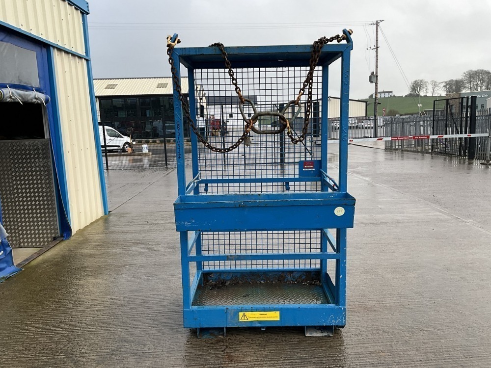 CONQUIP 2 MAN SAFETY CAGE TO SUIT CRANE/FORKLIFT | MACHINERY I T249 ...
