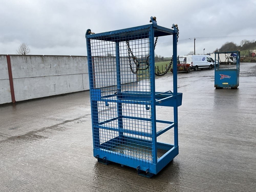 CONQUIP 2 MAN SAFETY CAGE TO SUIT CRANE/FORKLIFT | MACHINERY I T249 ...