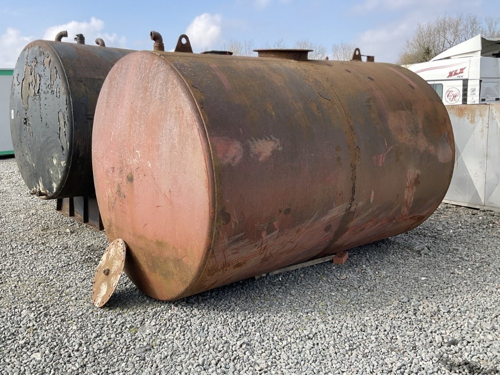 APPROX 10ft x 6ft CIRCULAR METAL TANK | MACHINERY I T253 | Mid Ulster ...