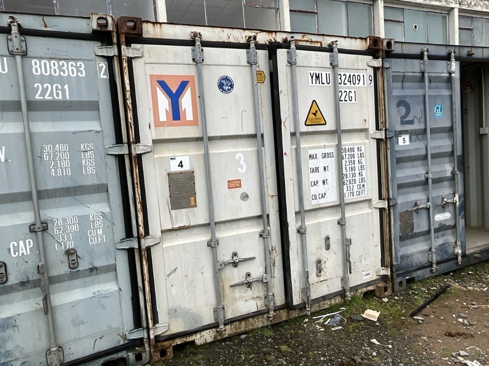 20x8 SHIPPING CONTAINER (LIGHT GREY) | STRATHEARN CONSTRUCTION I T258 ...