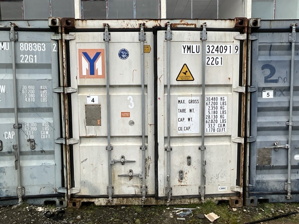 20x8 SHIPPING CONTAINER (LIGHT GREY) | STRATHEARN CONSTRUCTION I T258 ...