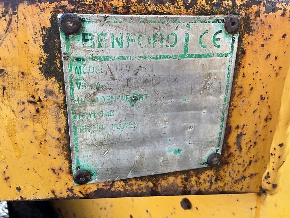 BENFORD TEREX 6 TON STRAIGHT SKIP DUMPER | GLEESON CONTRACTS I T260 ...