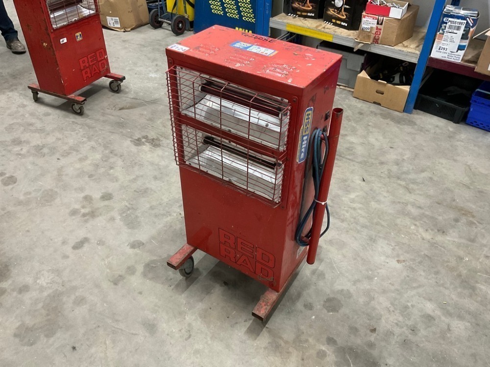 RED RAD 240v INFRARED HEATER | TOOLS | T256 | Mid Ulster Auctions