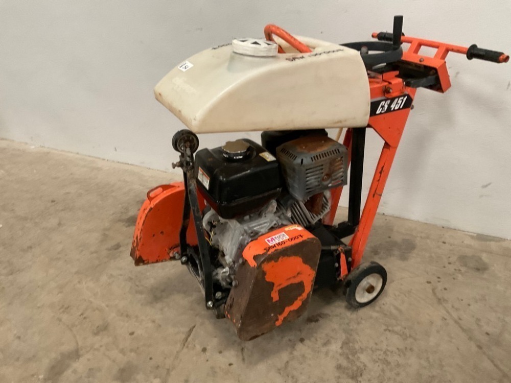 CLIPPER CS451 PETROL ROAD SAW | TOOLS | T264 | Mid Ulster Auctions