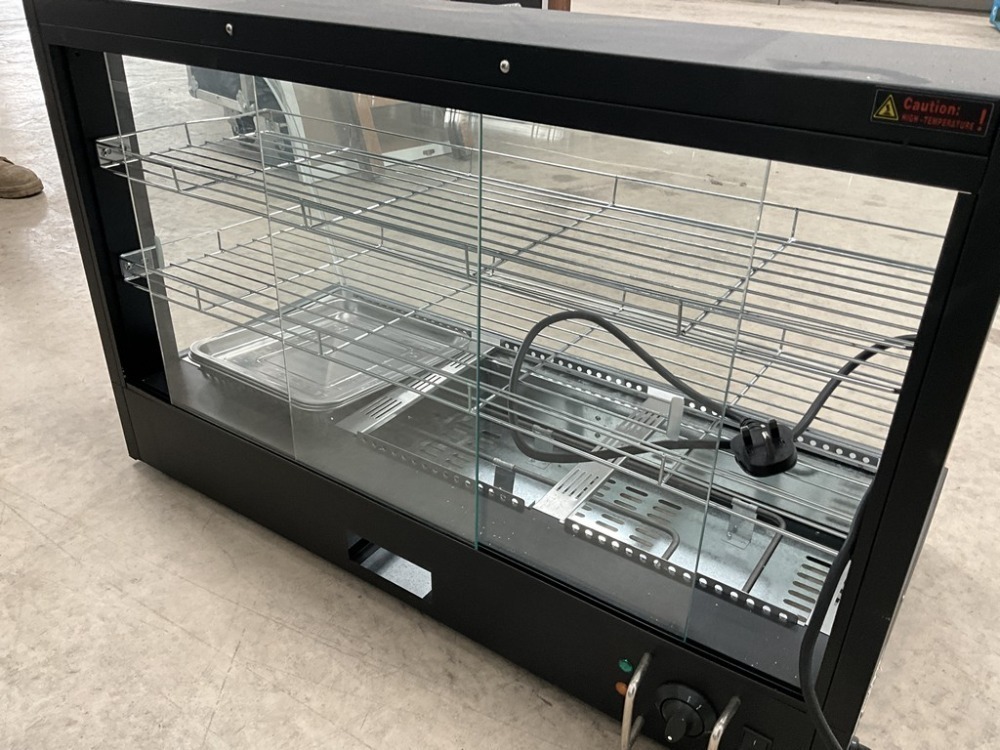 UNUSED TANSIK BV-9085 HEATED COUNTERTOP FOOD DISPLAY | CATERING ...