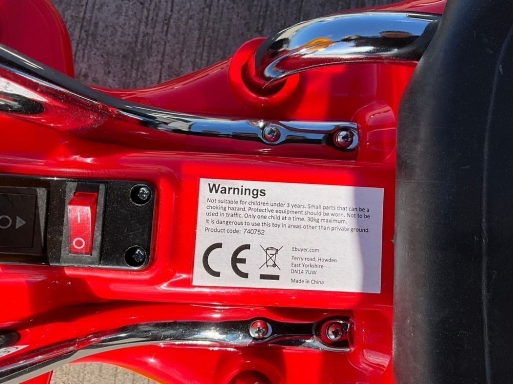UNUSED ELF 6V BATTERY POWERED GO-KART | TOOLS | T264 | Mid Ulster Auctions