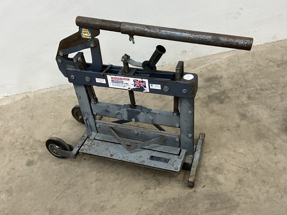 MANUAL MASONARY BLOCK SPLITTER | TOOLS I T288 | Mid Ulster Auctions