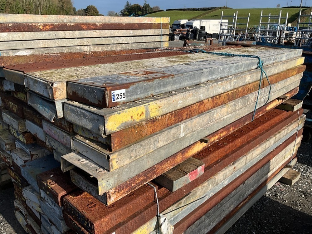 APPROX. 32No. 8ft METAL PLANKS | MACHINERY I T303 | Mid Ulster Auctions