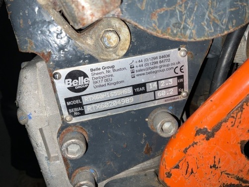 BELLE RTX60 PETROL TRENCH RAMMER | TOOLS & MANUFACTURING I T314 | Mid ...