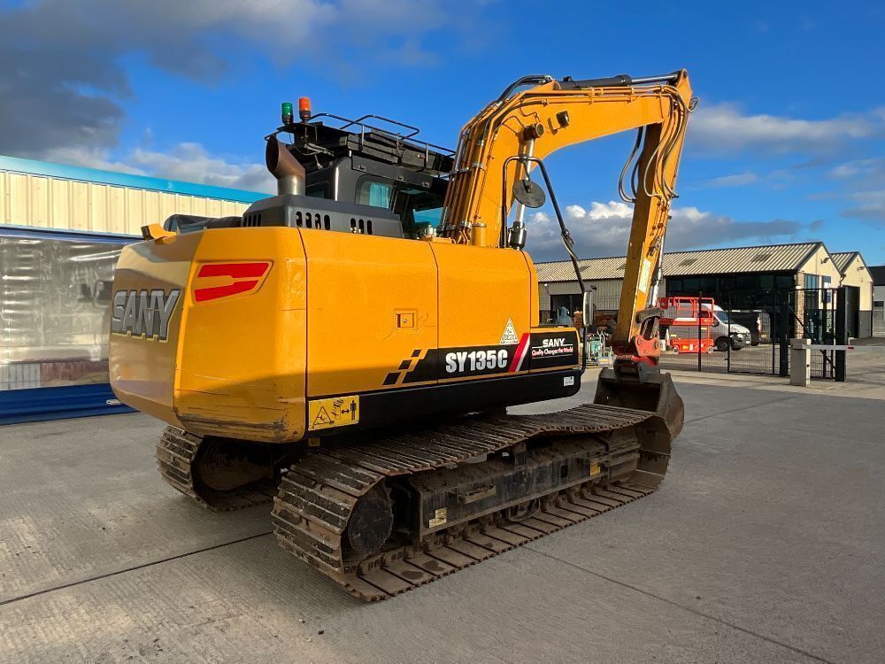 SANY SY135 15 TON EXCAVATOR | MACHINERY I T325 | Mid Ulster Auctions