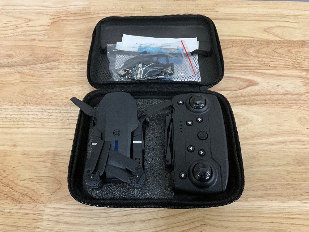 UNUSED E88 MINI DRONE & CASE | TOOLS I T335 | Mid Ulster Auctions
