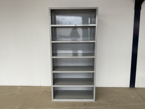 DEXION IMPEX METAL SHELVING BAY | OFFICE | T208 | Mid Ulster Auctions